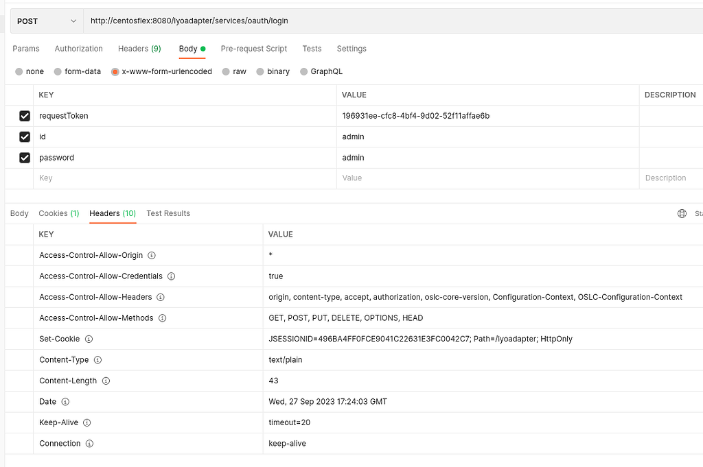 SOLVED Request denied due to possible CSRF attack - OSLC implementations - OSLC forum